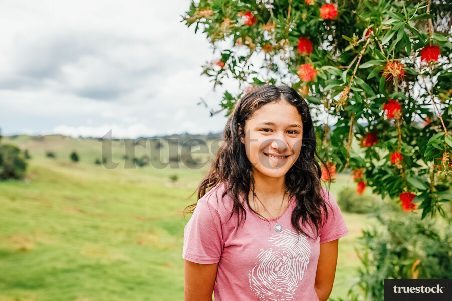 Girl in the Backyard by Northland Photography - Laura Evans - Truestock