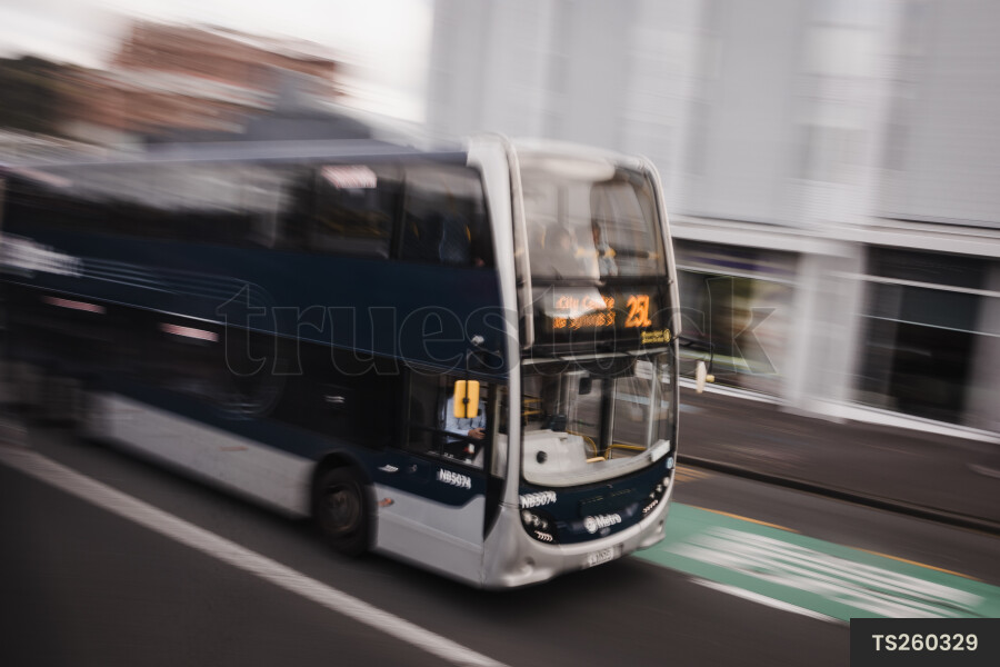 Bus in Auckland by Danny Rood - Truestock