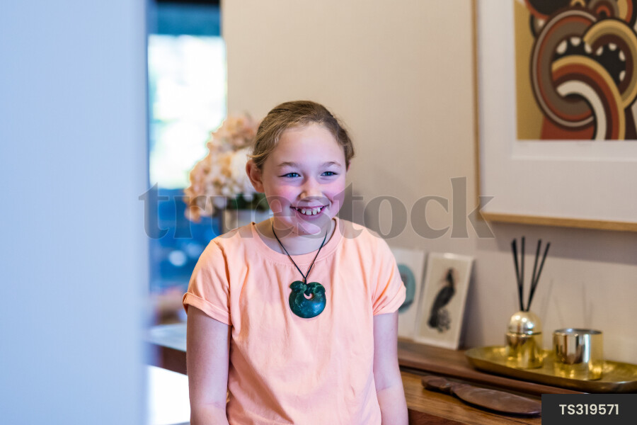 Young Girl in Hall way by Northland Photography - Laura Evans - Truestock