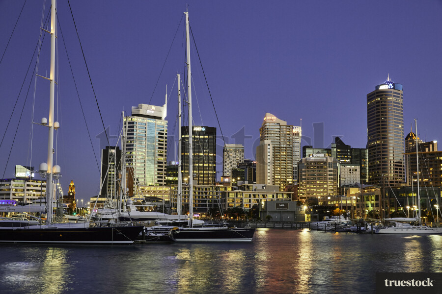 Auckland Waterfront by Todd Eyre - Truestock