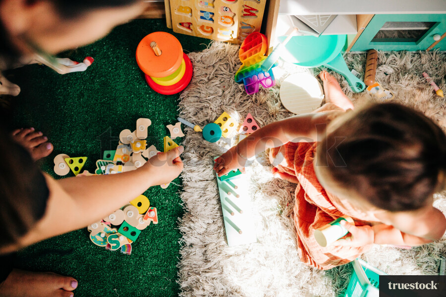 Māori Girl Playing In Her Room By Erica Sinclair Truestock