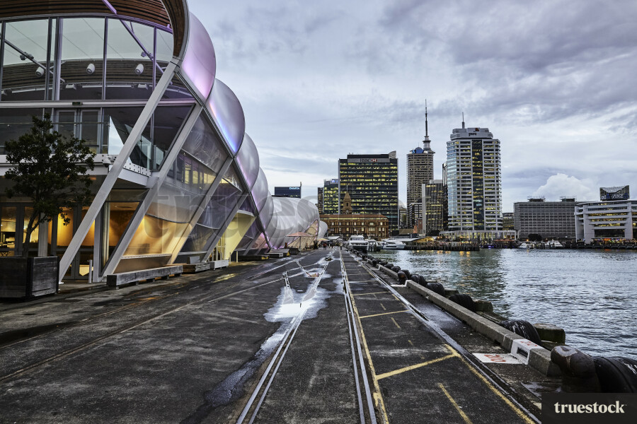 Auckland Waterfront by Todd Eyre - Truestock